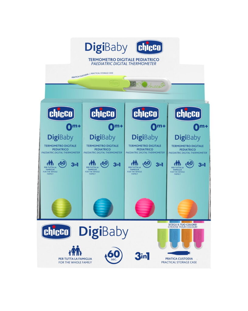 Termometro digitale digi baby - articolo assortito 4 colori - chicco ...