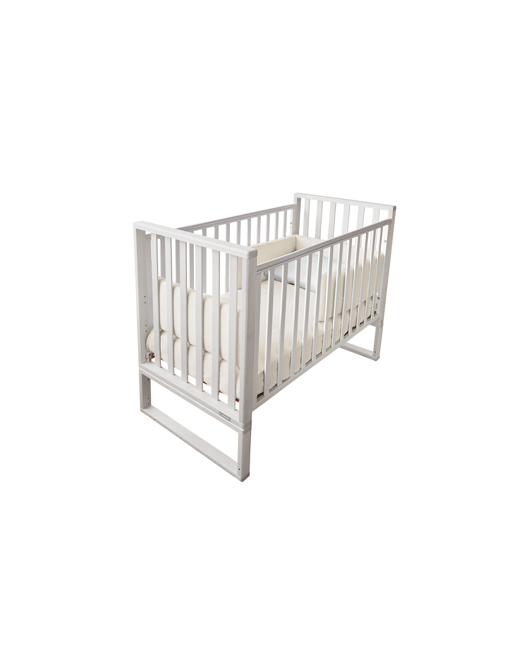 Letto infinito bianco c/tessile muslin burro - Italbaby - Prénatal
